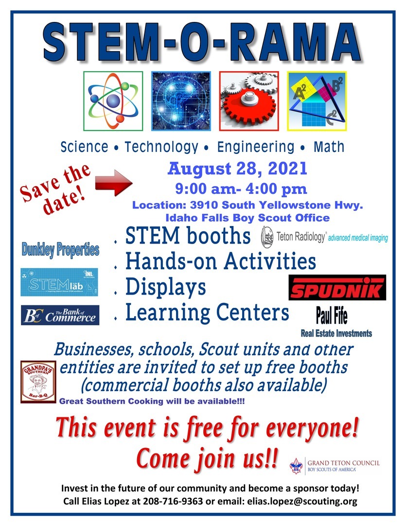 STEM-O-RAMA (Science Technology Engineering Mathematics fair) where you ...