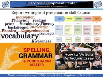 Report Writing and Presentation Skill Course - Training or Development ...