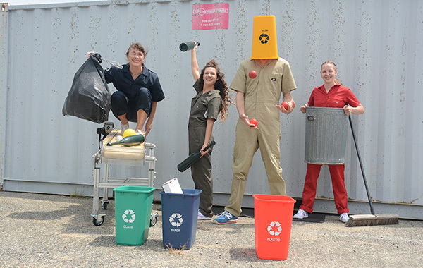 Bin There, Dump That: A Circus Recycling Adventure