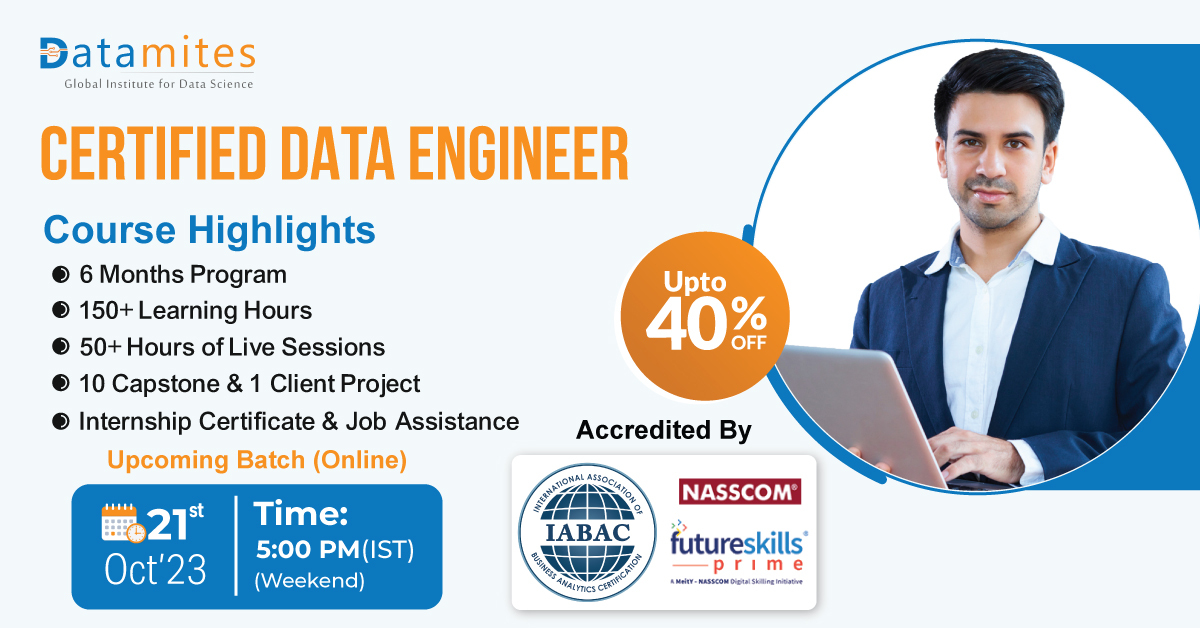 Certified Data Engineer in Bangalore - Training or Development Class