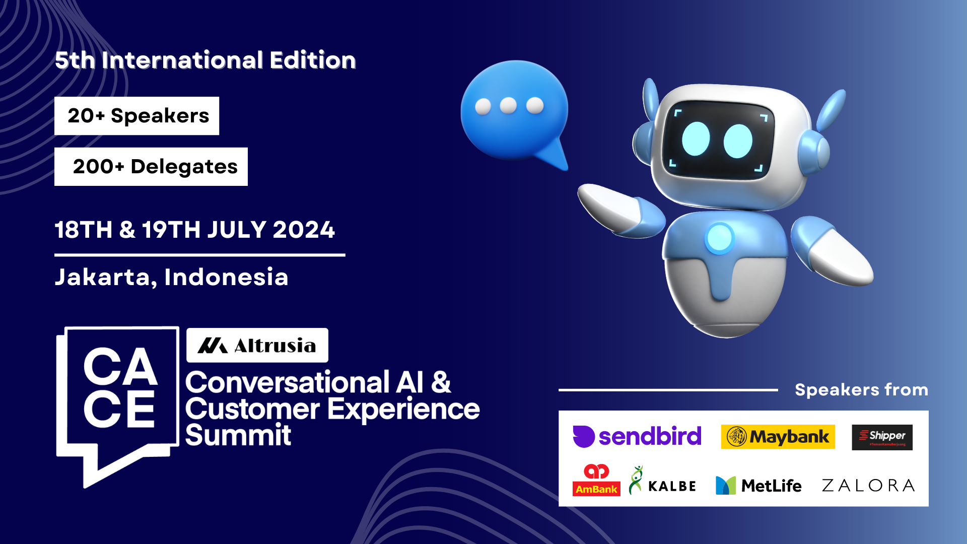 Conversational AI & Customer Experience Summit Jakarta 2024 - Conference