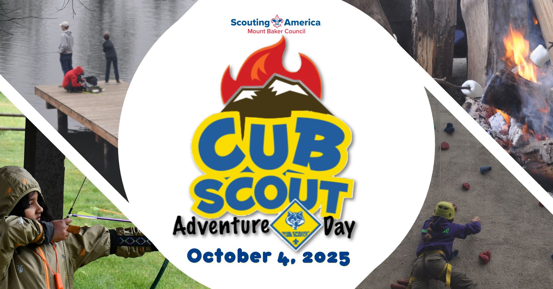 Enjoy the outdoors - Learn about Scouting. Adventure Day - October 4th ...