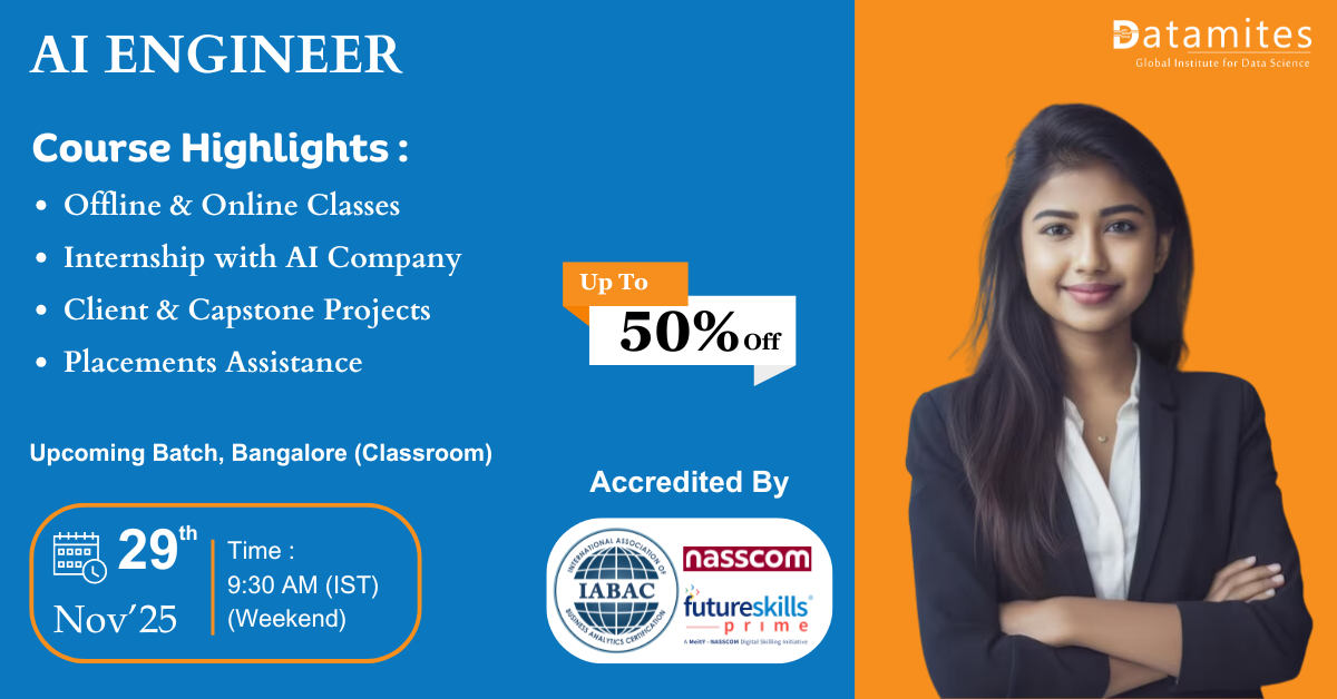 Artificial Intelligence Training Certification in Bangalore - Training or Development Class