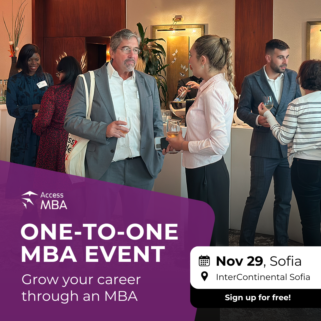 Discover One-to-One MBA Opportunities in Sofia on November 29 - Conference
