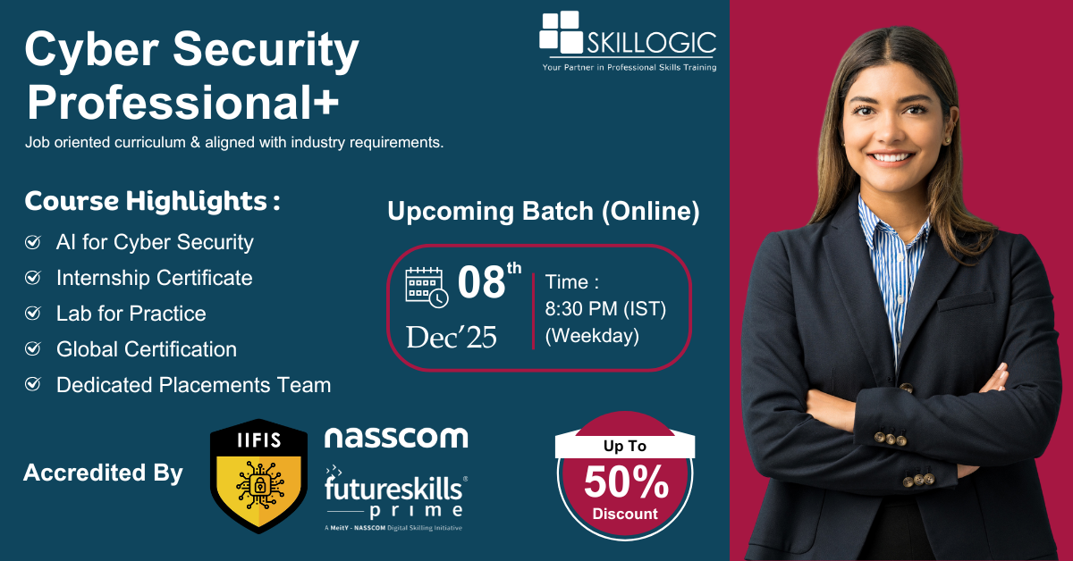 Best Cyber Security Training in Ahmedabad by SKILLOGIC - Training or Development Class
