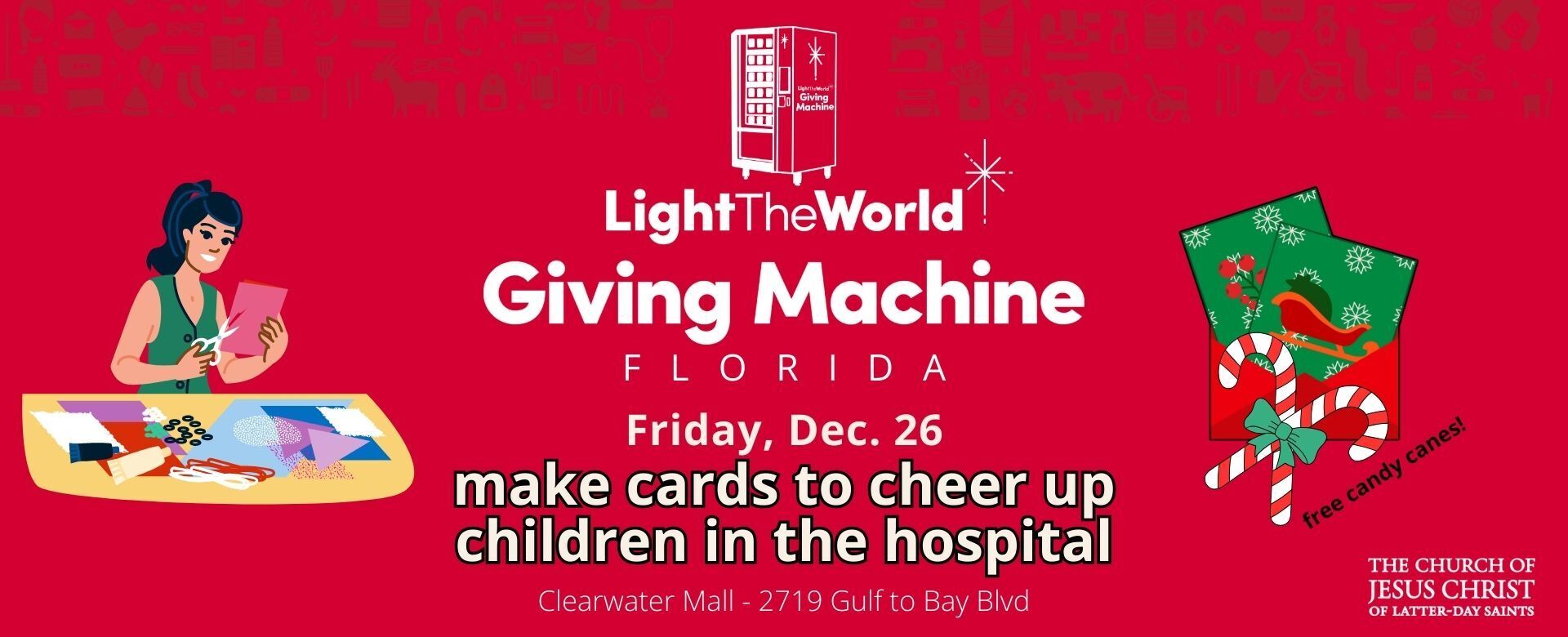 Giving Machine Event: Making Cards for Children in Hospitals
